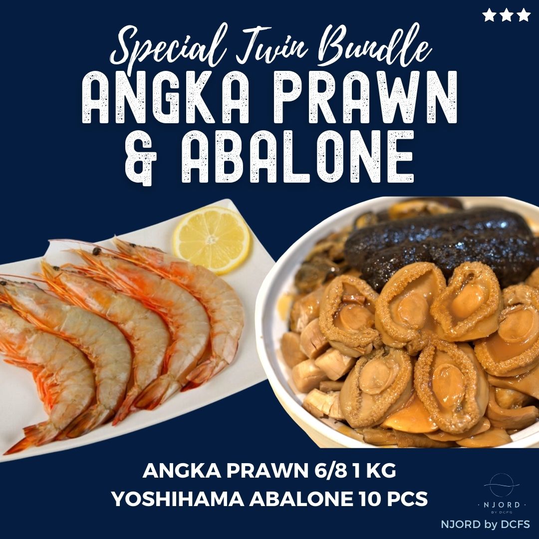 [TWIN BUNDLE] Angka Prawn & Double Ocean Yoshihama Abalone – NJORD by DCFS